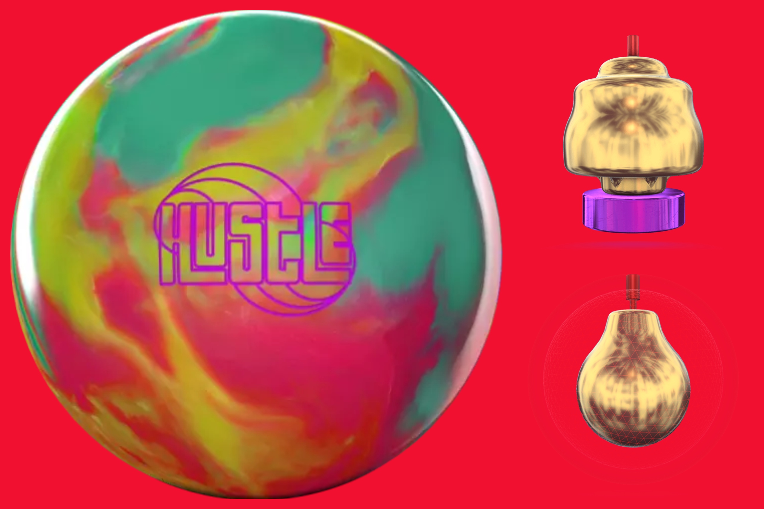 Roto Grip Hustle Glow - Dead Flush